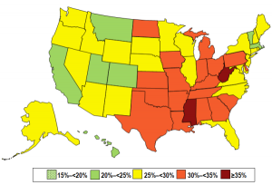 CDC obesity data reveals wide gap between white and black Americans ...