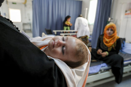 Photos: Inside the pediatric unit of a Jordan refugee camp | PBS News