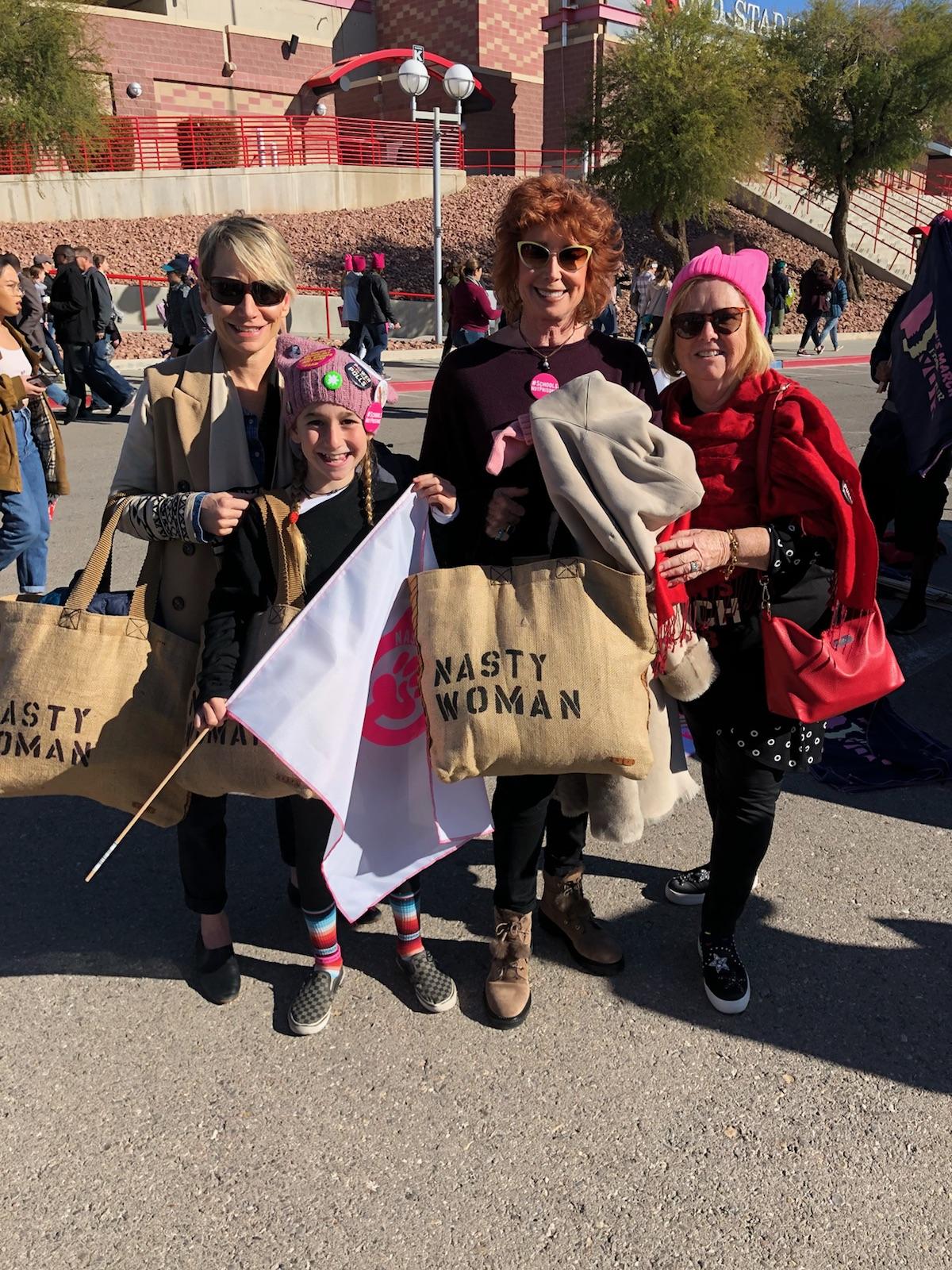 Women of color at the forefront as Women’s March rally encourages voter ...
