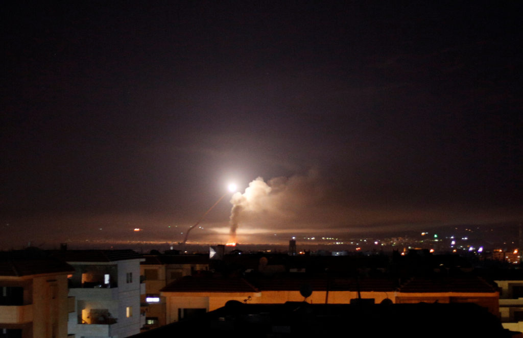 Israel answers Iranian rockets with airstrikes, raising escalation ...