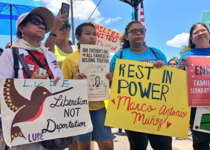 ‘Free our children now’ — On the U.S.-Mexico border, activists protest ...