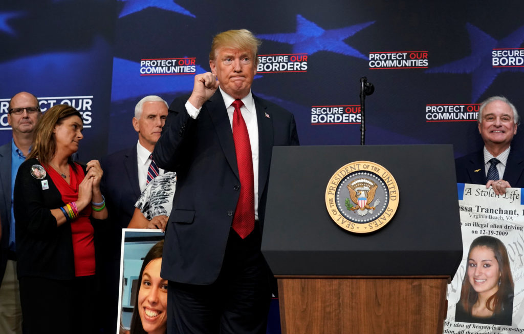 WATCH: Trump pushes back against criticism of family separation | PBS News