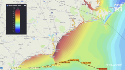 Live map: Track Hurricane Florence as it heads for the East Coast | PBS ...