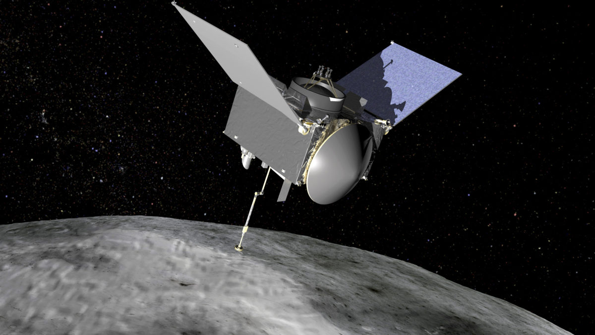 NASA spacecraft successfully touches asteroid for rare space samples ...