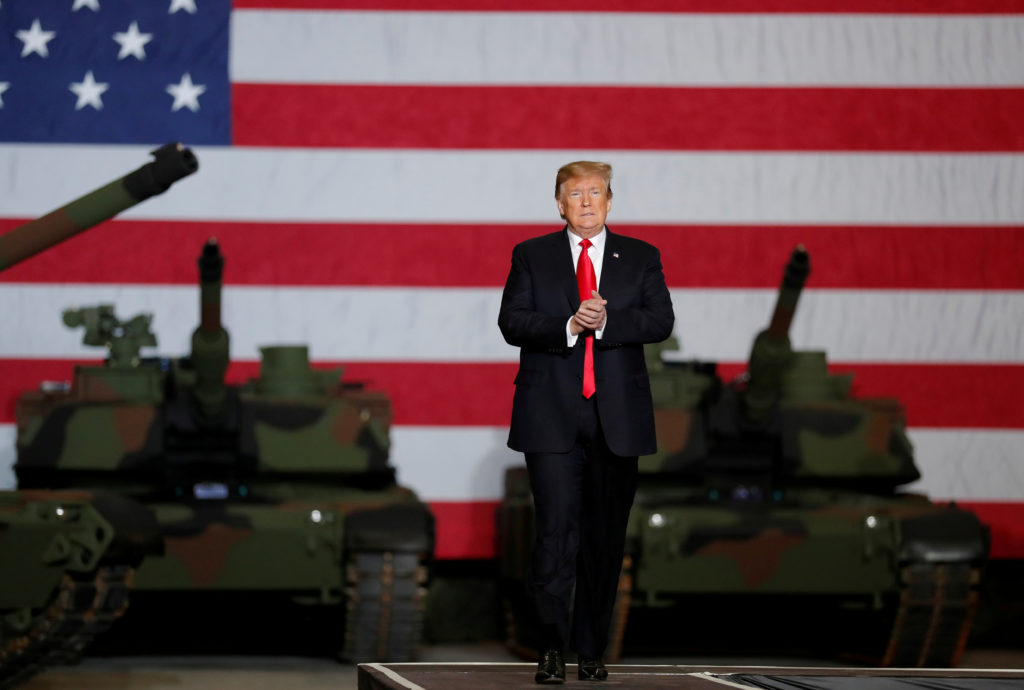 WATCH: Trump touts tank plant revival to Ohio voters, renews McCain ...