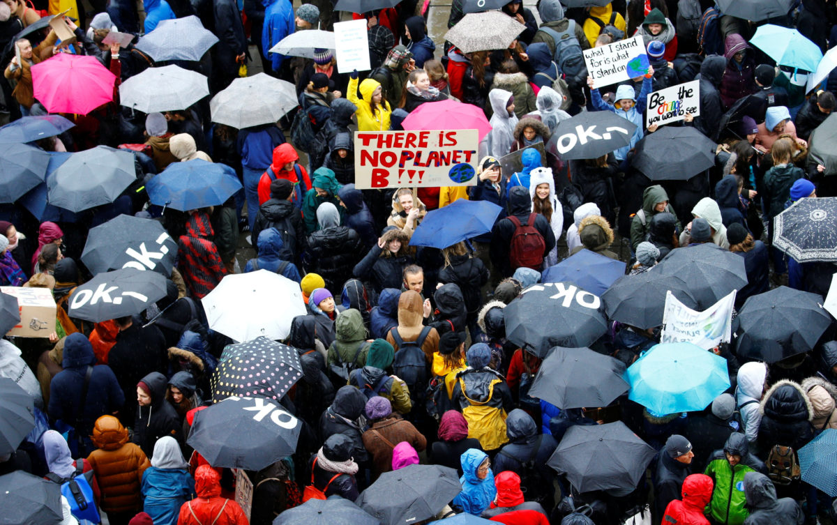Photos: Students around the world go on ‘strike’ for climate change ...