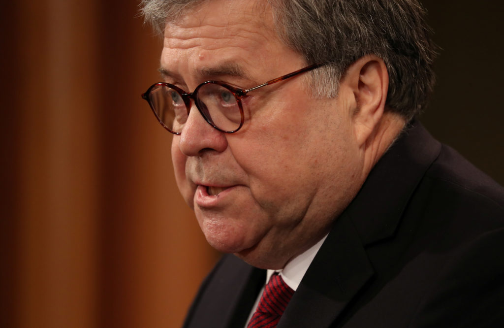 WATCH: Barr says he disagrees with Mueller’s legal theories on ...