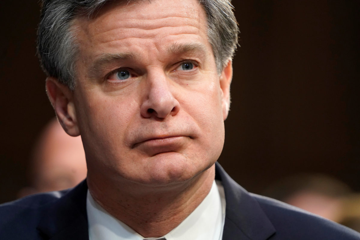 FBI Director Wray says he will resign at end of Biden’s term in January ...