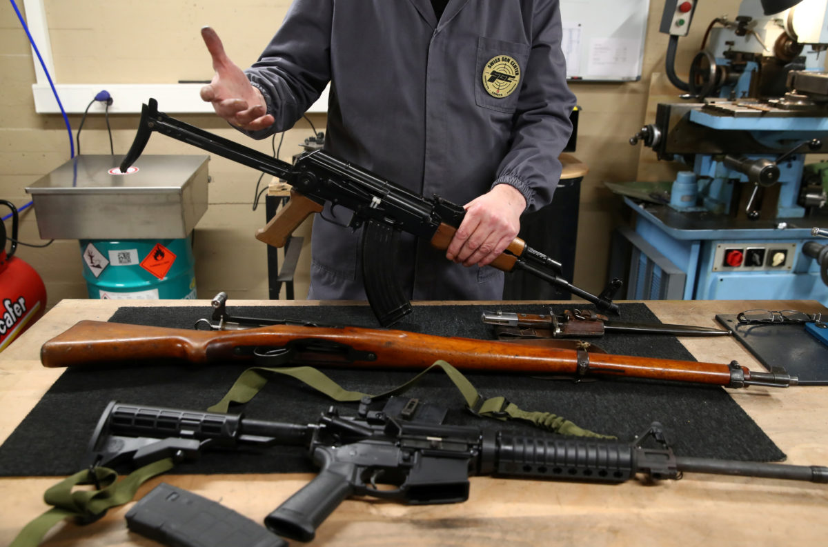 Swiss voters approve tighter gun laws, lining up with the EU | PBS News ...