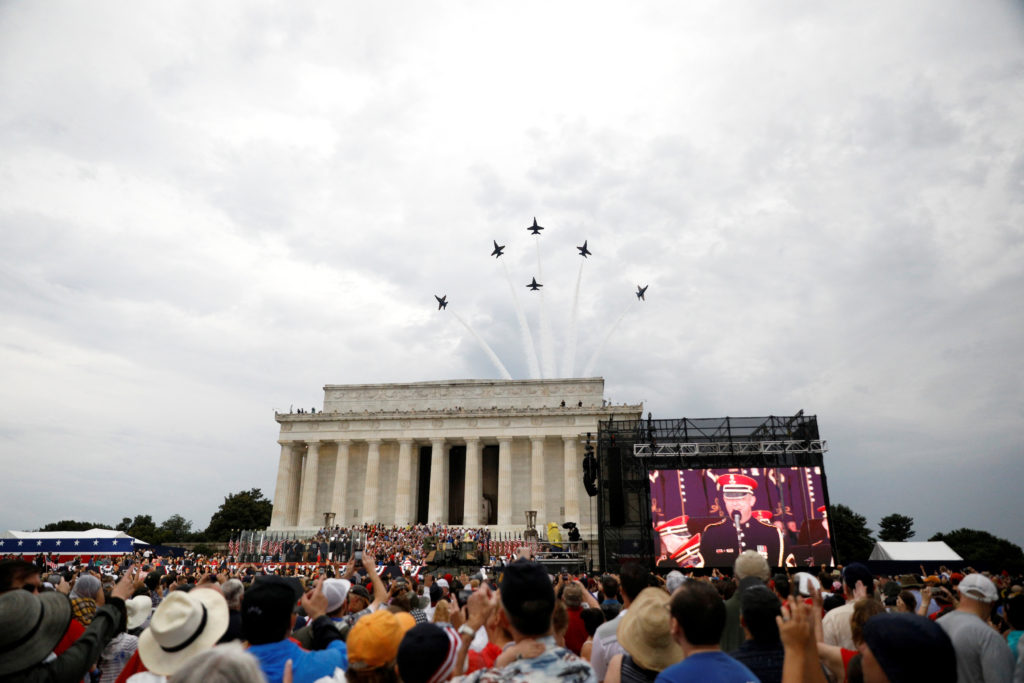 With July 4 celebration, did Trump politicize the military? | PBS NewsHour