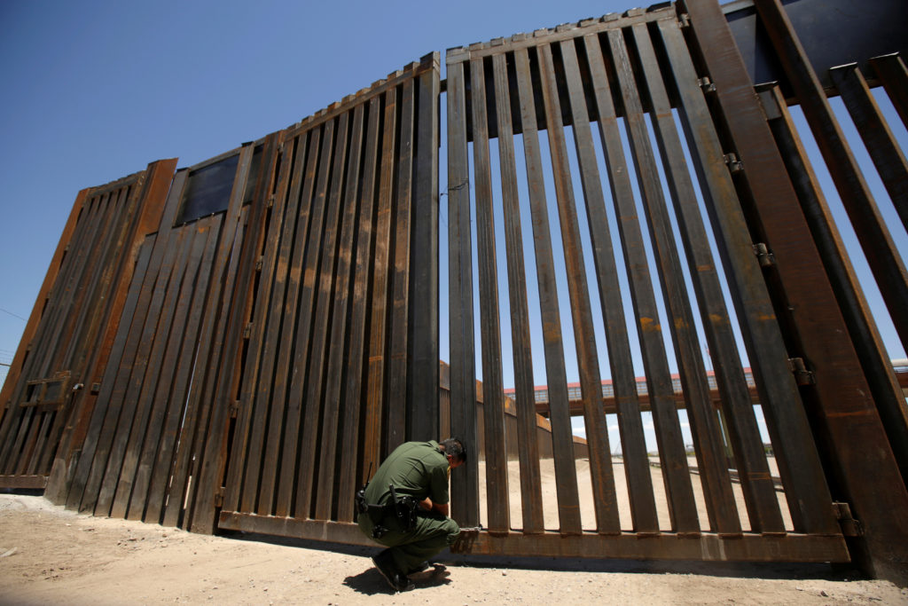 Border Fencing Wall Folly