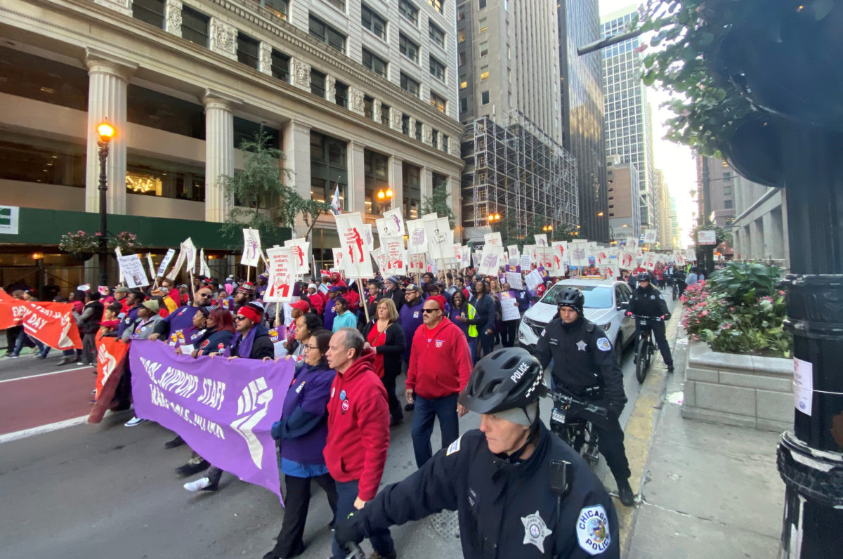 Chicago teachers go on strike in nation’s 3rd largest district | PBS ...