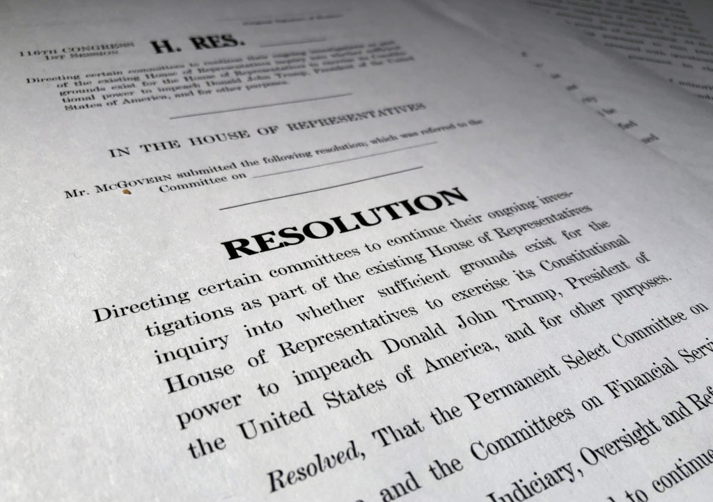 WATCH: House committee marks up impeachment inquiry resolution | PBS News