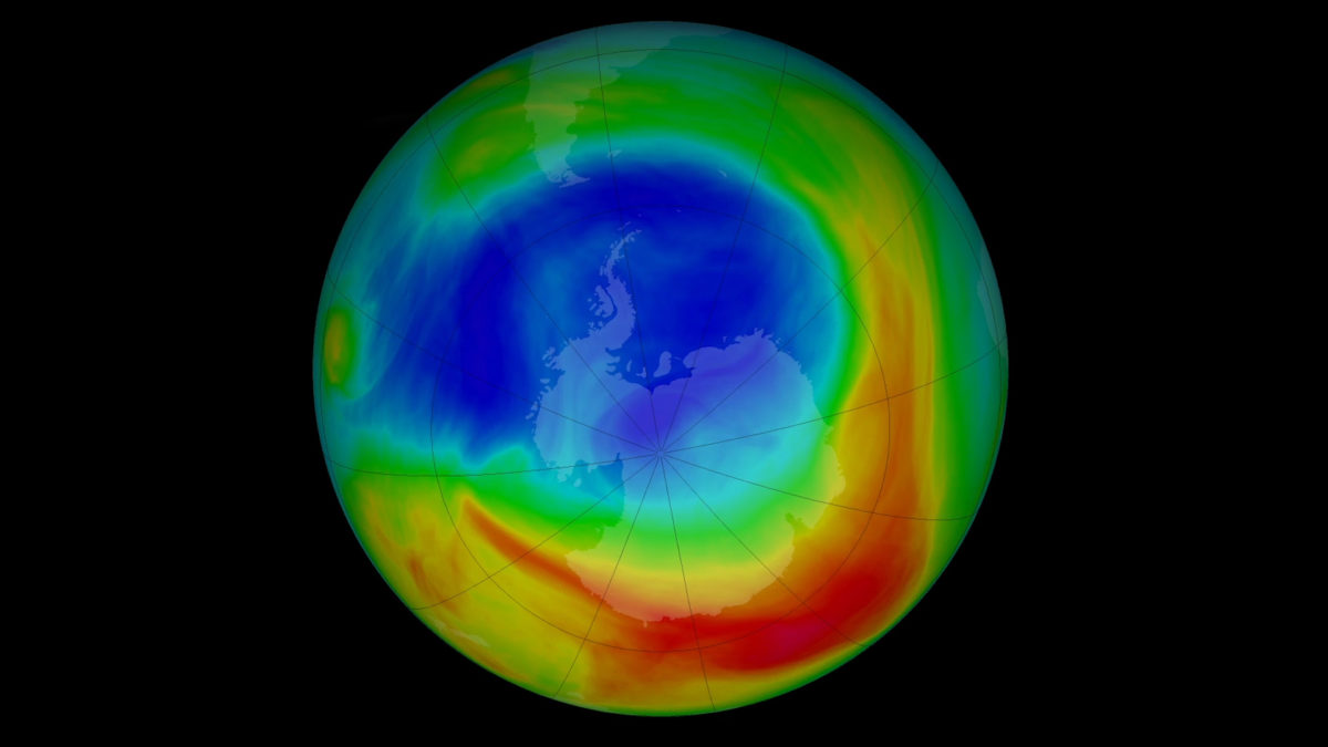 South Pole’s ozone hole shrinks to smallest since discovery | PBS News