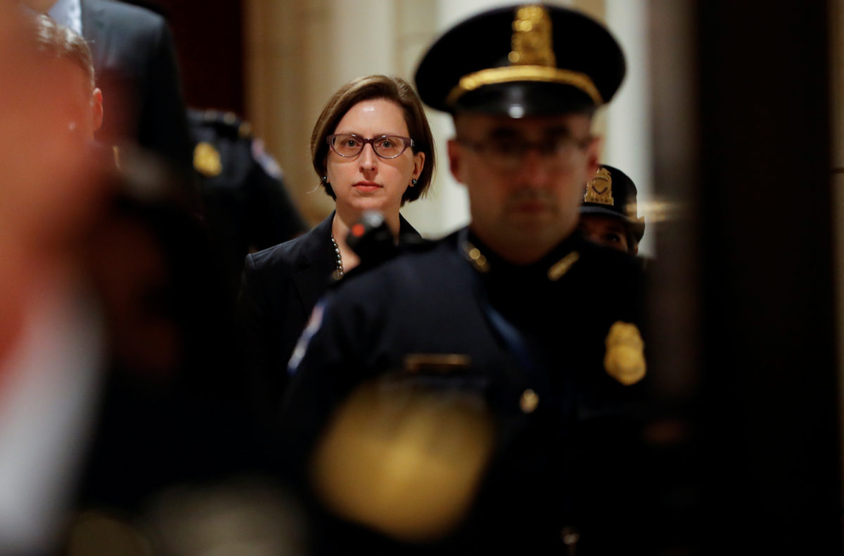 DoD witness, Laura Cooper, said officials objected to stopping Ukraine ...