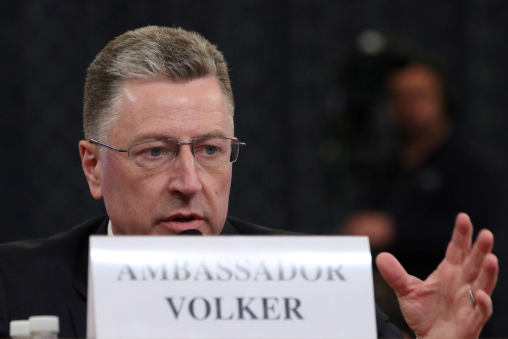 WATCH: Volker testifies he didn’t know of ‘linkage’ between U.S. aid ...