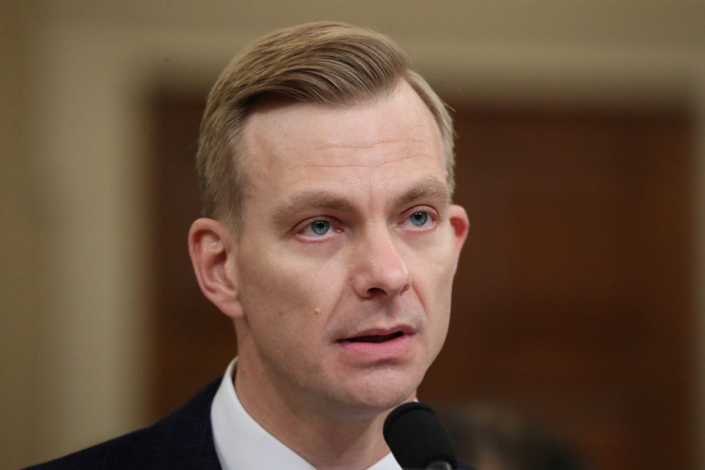 WATCH: Sondland said Trump doesn’t care about Ukraine, David Holmes ...