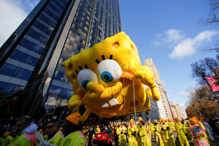 PHOTOS: Balloons fly at Macy’s Thanksgiving Day Parade despite winds ...