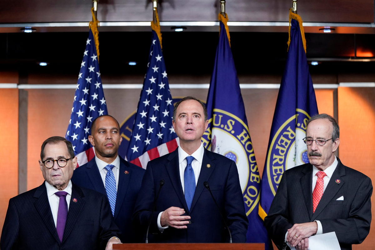 Democrats prep for open hearings, seek Bolton testimony | PBS News Weekend