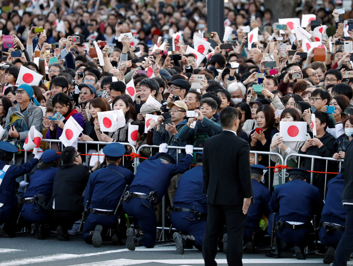 More than 100,000 greet Japan’s emperor at enthronement parade | PBS ...