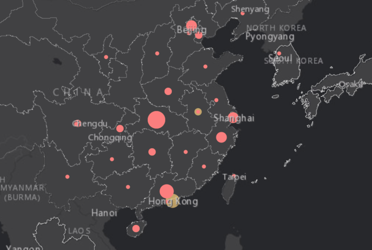 Track the spread of novel coronavirus with this map | PBS News