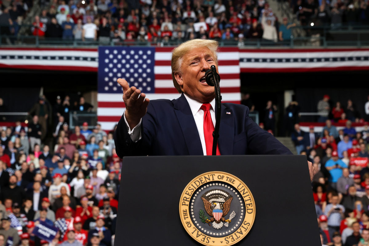 Pro-Trump effort raised more than $60 million in January | PBS NewsHour