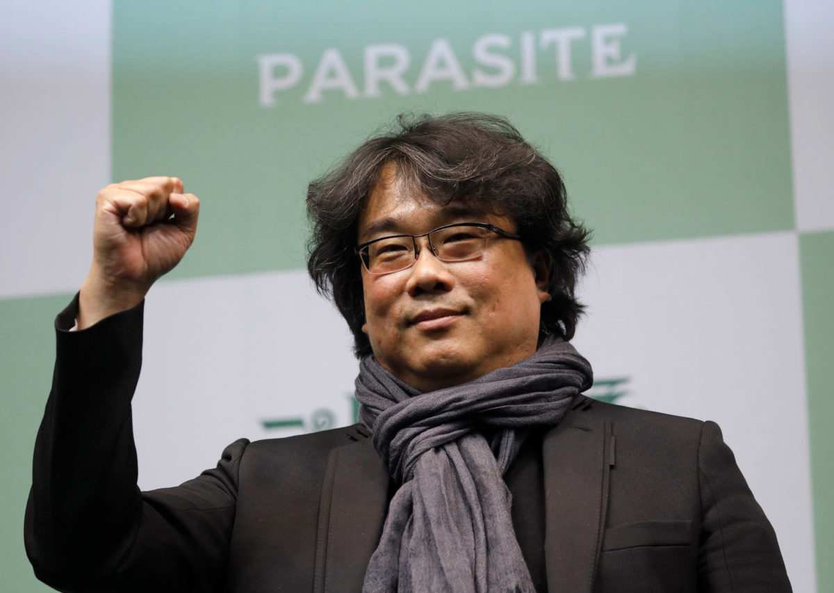 ‘Parasite’ director says he’s happy that a story about wealth ...