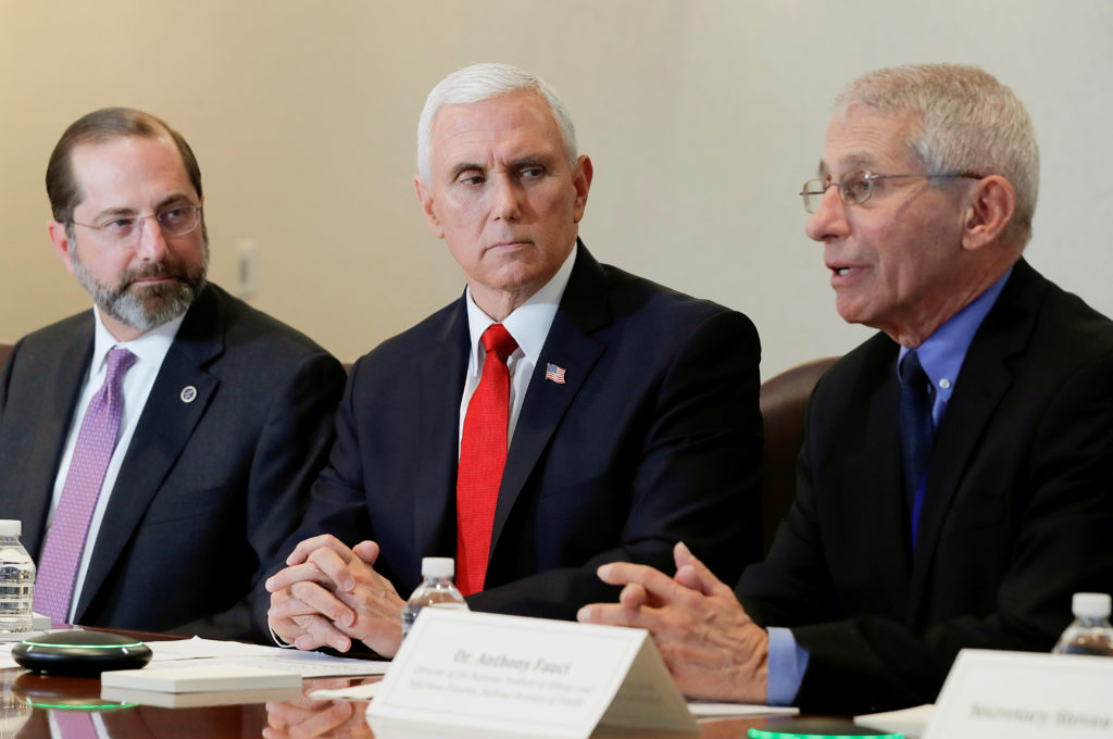 Pence tries to project calm as U.S. virus response coordinator | PBS ...