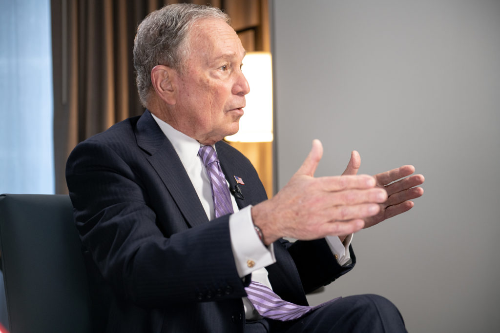 Michael Bloomberg on why he’s a better choice for president than other ...