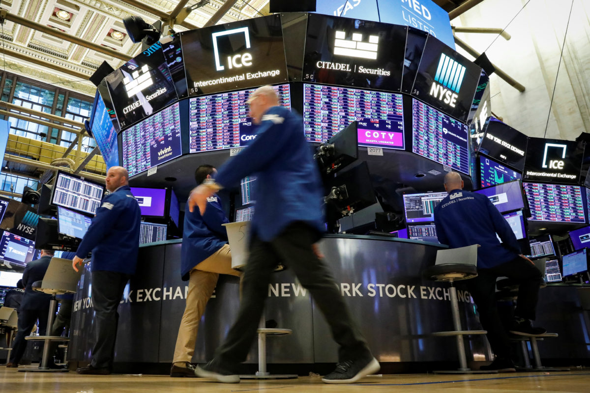 Stocks fall, bond yields take another breathtaking drop | PBS NewsHour