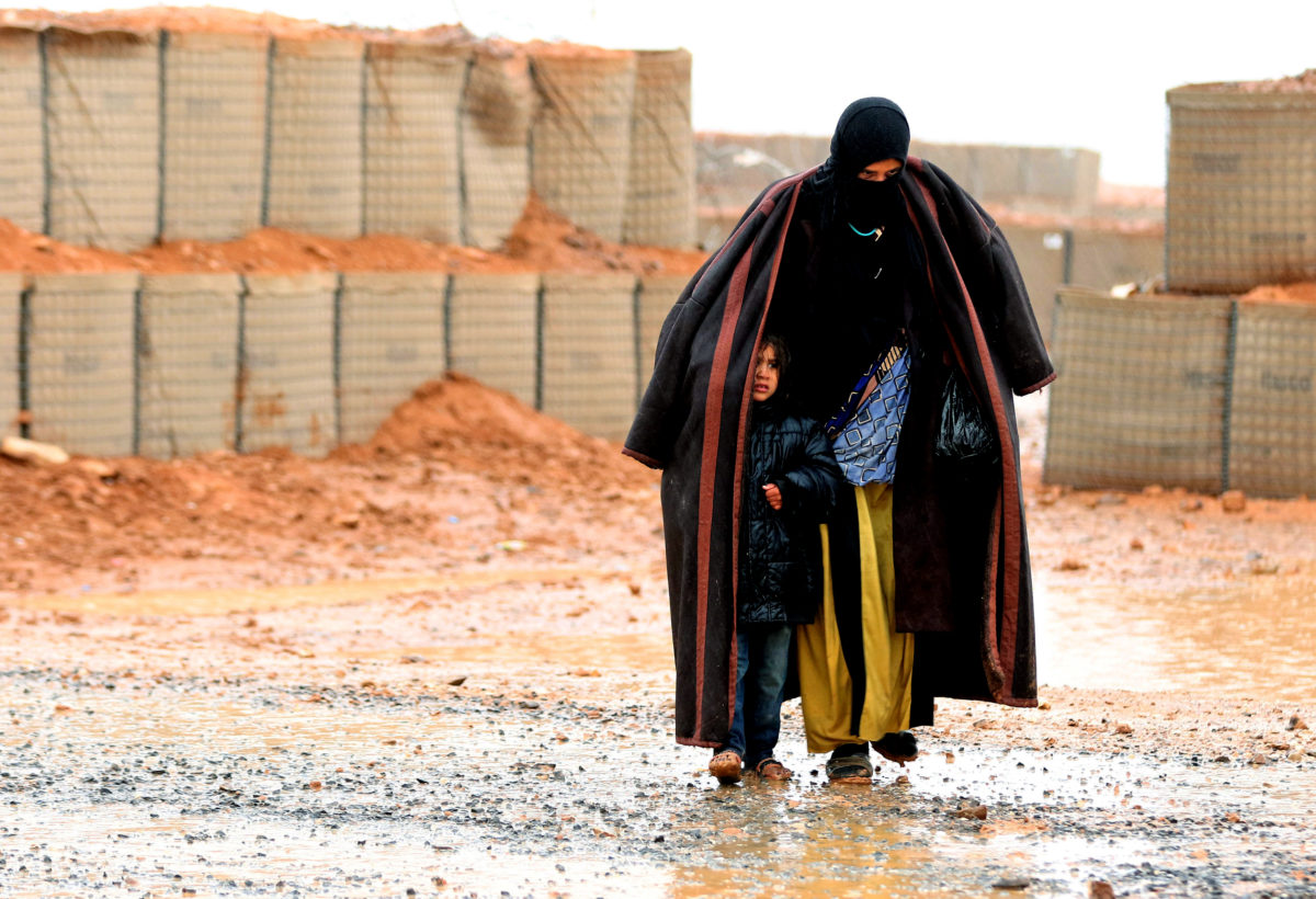 Most aid to Syria's Rukban camp has been blocked for more than a year ...