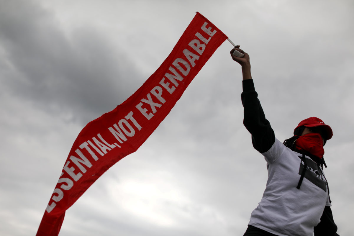 Pandemic stress pushes front-line workers toward labor action | PBS News