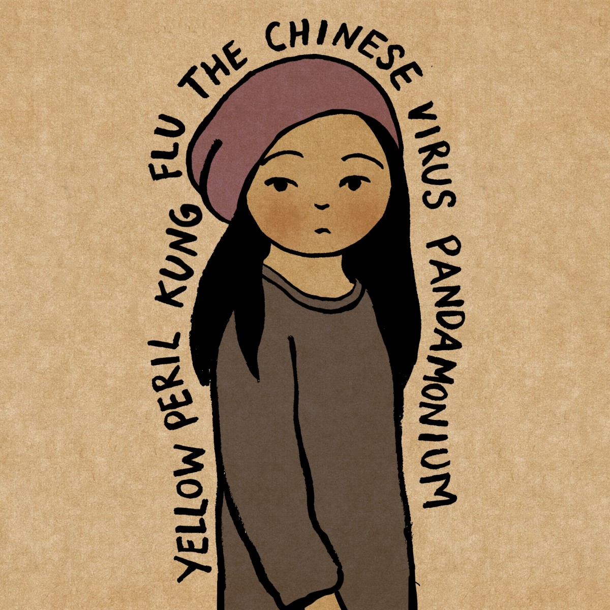 ‘I am not a virus.’ How this artist is illustrating coronavirus-fueled ...