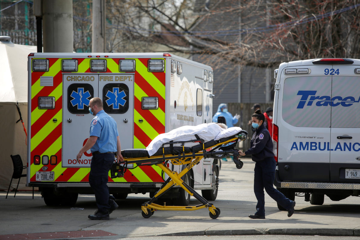 20,000: U.S. death toll overtakes Italy’s as Midwest braces | PBS News ...