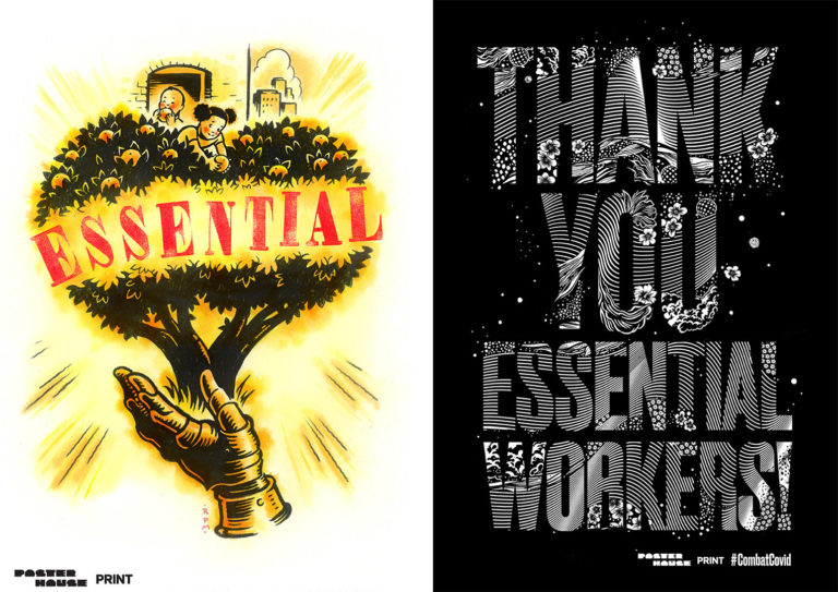 Artists design messages of hope and gratitude across NYC | PBS News