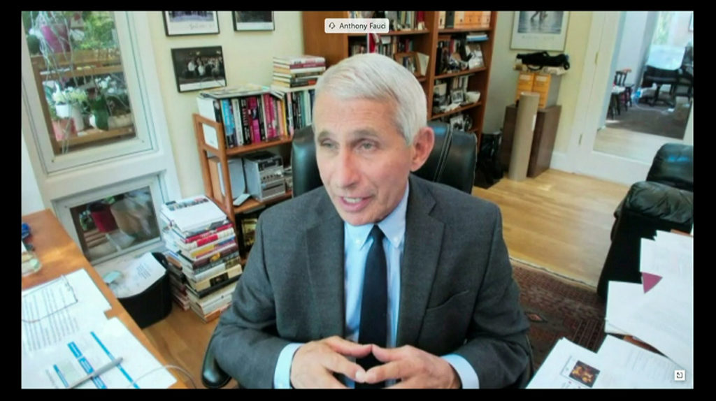 WATCH: Fauci says U.S. has ‘many’ vaccine candidates and ‘hope to have ...