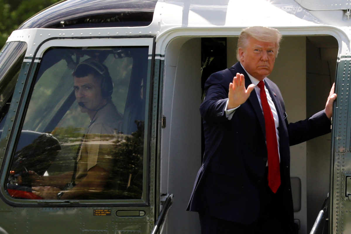 Trump claims protesters in DC risked facing ‘vicious dogs’ | PBS News ...