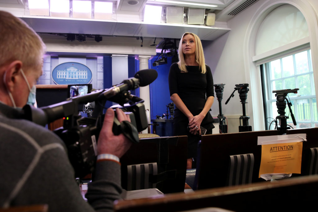 WATCH: White House briefs reporters as states eye reopening under COVID ...