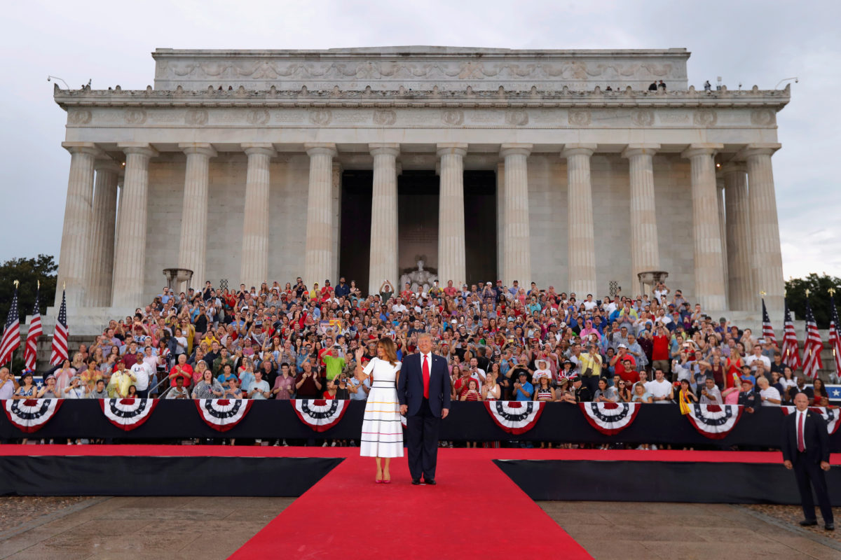 Watchdogs say Trump’s 2019 Independence Day gala cost $13 million | PBS ...