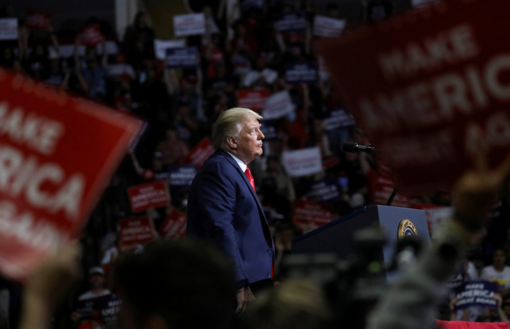WATCH: Trump visits Arizona to mark construction of 200 miles of wall ...