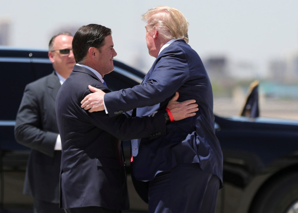 WATCH LIVE: Trump to laud Arizona as success of virus ’embers’ strategy ...