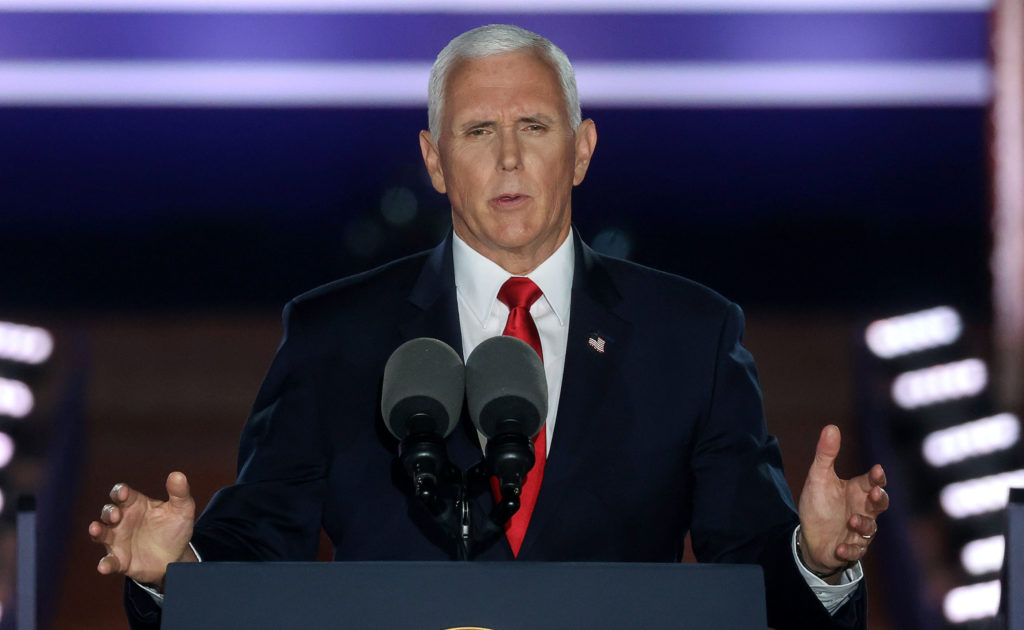 WATCH: Pence speaks about the economy amid COVID-19 during campaign ...