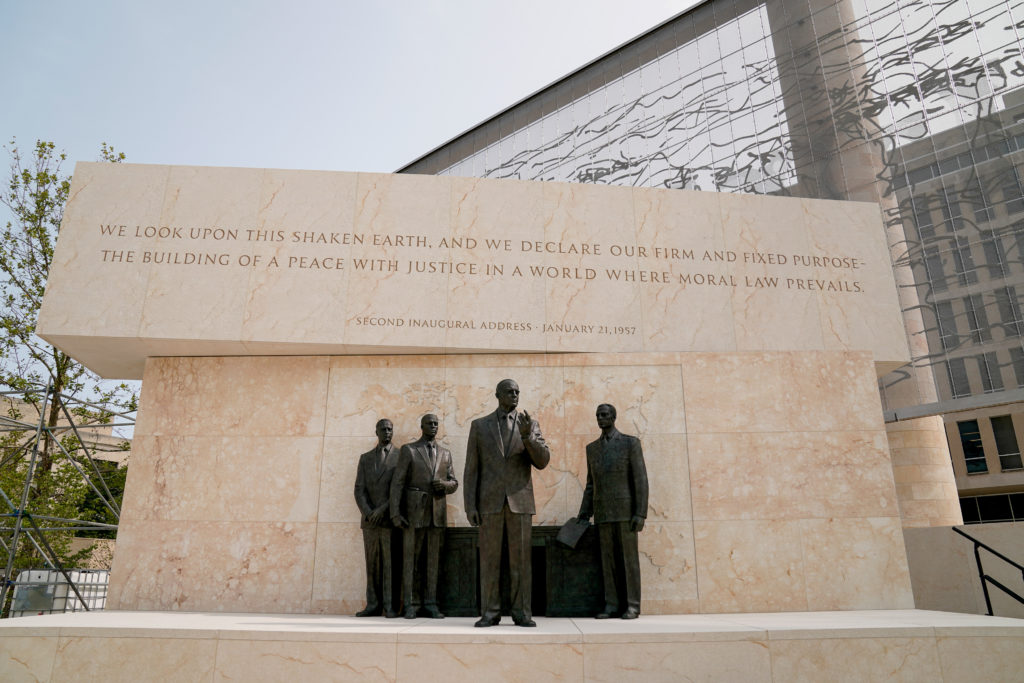 Watch Dwight D Eisenhower Memorial Dedicated In Virtual Ceremony