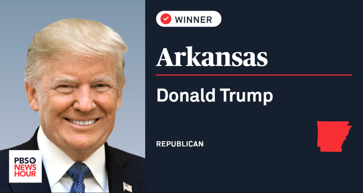 Donald Trump wins Arkansas | PBS News