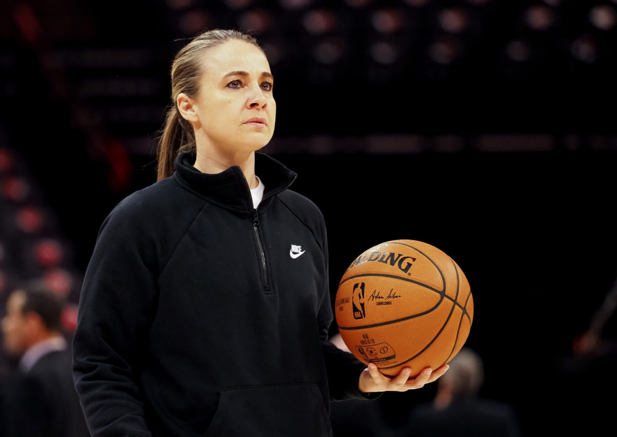 Becky Hammon becomes first woman to lead an NBA team as head coach ...