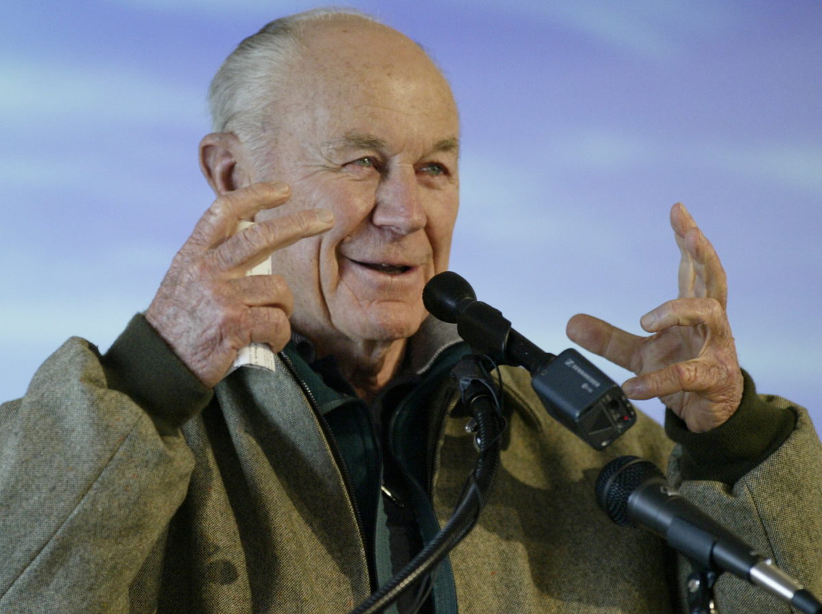 Chuck Yeager, 1st to break sound barrier, dies at 97 | PBS News