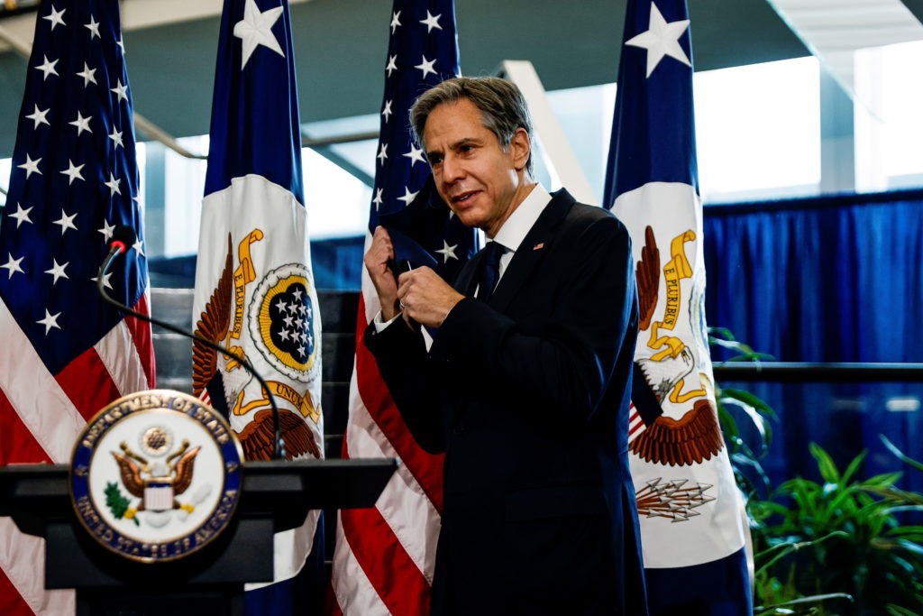 WATCH: Secretary of State Blinken takes U.S. diplomacy helm, vows to ...