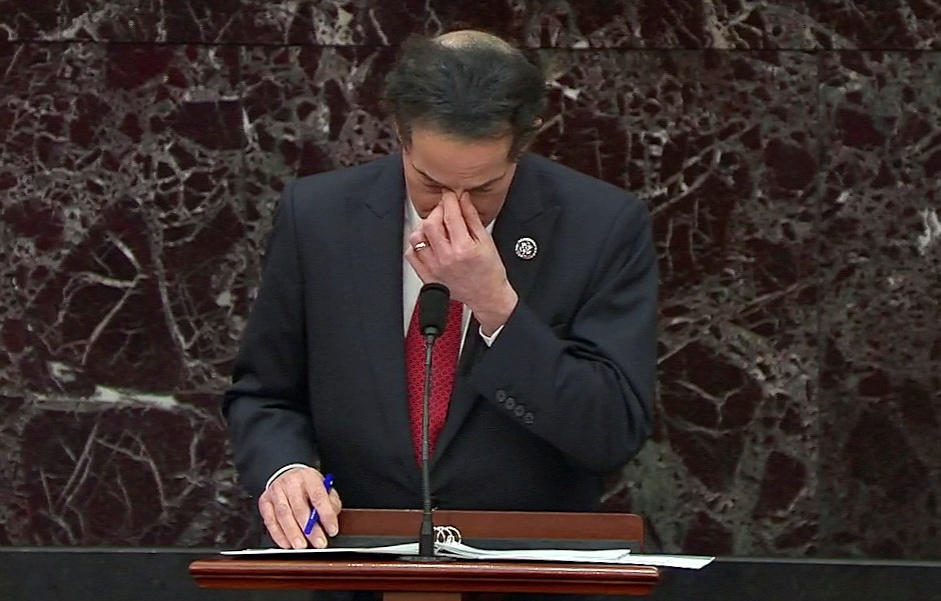 WATCH: Rep. Raskin chokes up talking about Capitol attack | PBS News