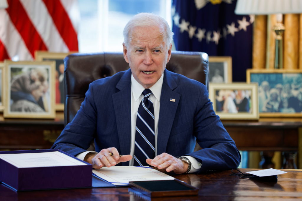 Biden to address the nation after signing historic COVID relief bill ...
