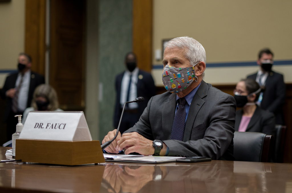 WATCH: White House COVID task force announces new CDC mask guidelines ...